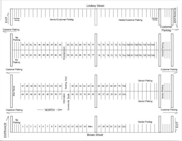 Market Layout – Columbus Farmers Market